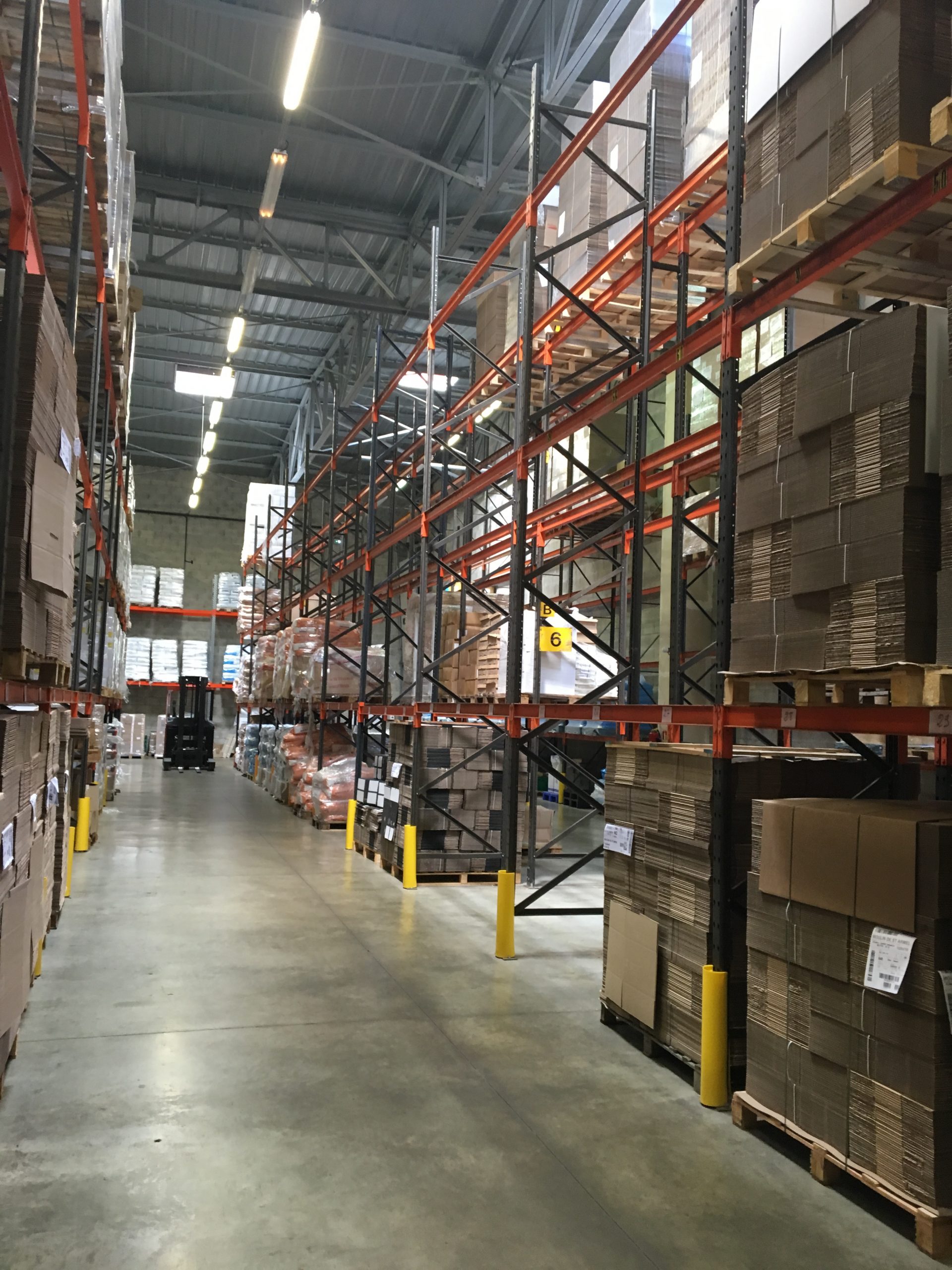 PALLETS RACKING SOLUTIONS IN THE BAKING INDUSTRY