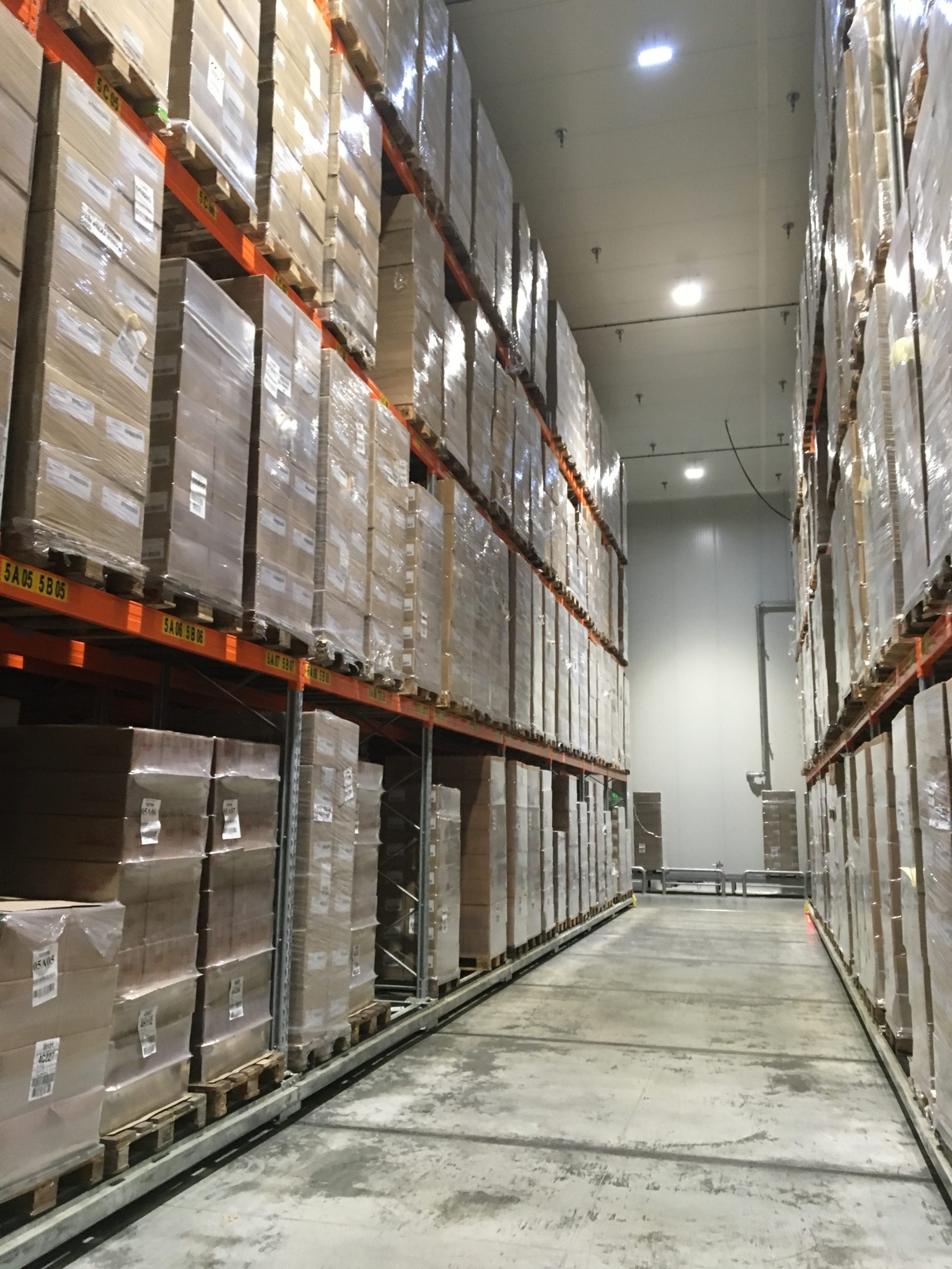 PALLETS RACKING SOLUTIONS IN THE BAKING INDUSTRY