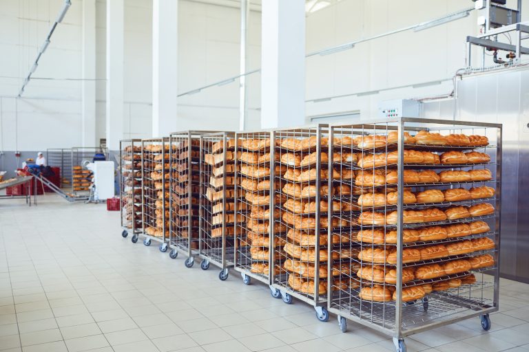 The bakery industry manufacturing process